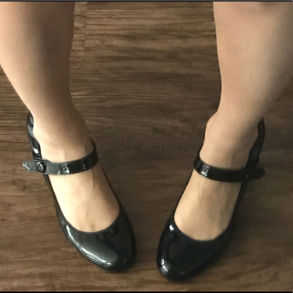 Fabio Rusconi Patent Leather Mary Jane Shoes 7.5 - Gem